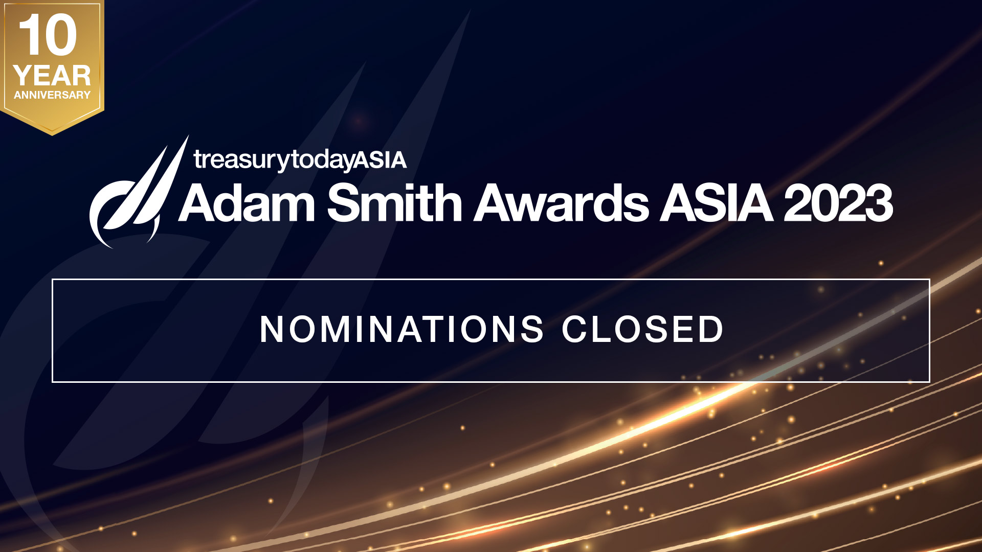 Adam Smith Awards Asia 2023 nominations closed | Treasury Today